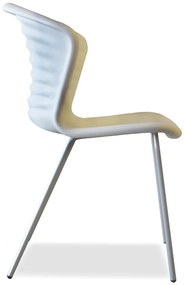 TONON - Židle MARSHMALLOW s kovovou podnoží