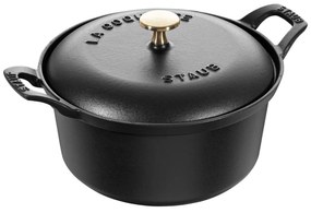 Staub Vintage La Coquette hrnec kulatý 20 cm/2,45 l eerný, 11742023