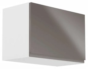 Horní kuchyňská skříňka G50K Aurellia (bílá + lesk šedý). 1015803