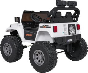 Elektrické autíčko Extreme Sport 4x4 bílé
