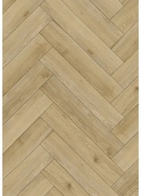 Mexen Charter Oak Vzorek vinylových panelů rybí kostra SPC 6,5 mm, podložka 1,5 mm, 4 V-drážka, Dub - F1169-S