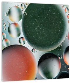 Obraz abstrakce - bubliny (30x30 cm)