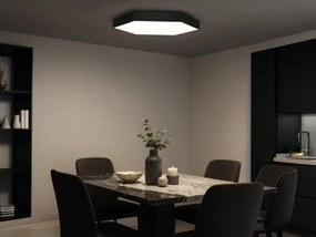 LED Stropní svítidlo LED/135W/230V 3000/4000/6500K pr. 80 cm černá