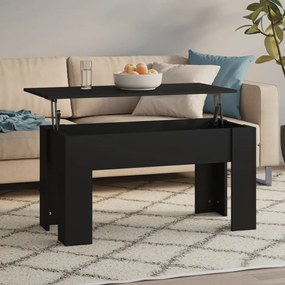 Konferenční stolek černý 101 x 49 x 52 cm kompozitní dřevo,  809684 HangarStore.cz