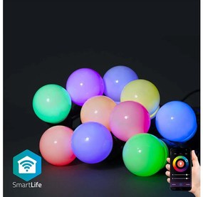 SmartLife Dekorativní LED NEDIS WIFILP03C10