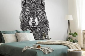 Tapeta samotářský vlk - 150x100 cm