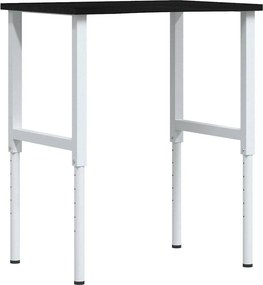 Pracovní stůl tmavě hnědý 80 x 60 x (71,5–98) cm masivní dub 3309720