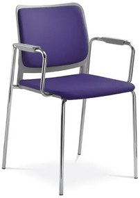 NARBUTAS - Židle WAIT čalouněná s područkami