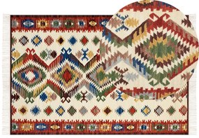 Vlněný kelimový koberec 200 x 300 cm vícebarevný AREVIK Beliani