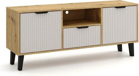 TV stolek Borg Duo 2d1s dub artisan / kašmír