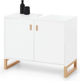 Tchibo - Skříňka pod umyvadlo se 2 dvířky - barva: braun
