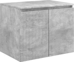 Sada koupelnových skříněk 3 ks Betonově šedá 3405690