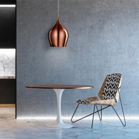 Searchlight 6461-26CU - Lustr na lanku VIBRANT 1xE27/60W/230V měděná