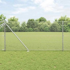 Svařované drátěné ploty s hroty 100 x 1 m Pozinkovaná ocel 3352028