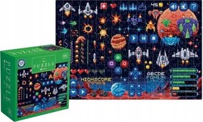 INTERDRUK Puzzle se samolepkami Hra / 250 dílků / rozměr 48 × 33 cm