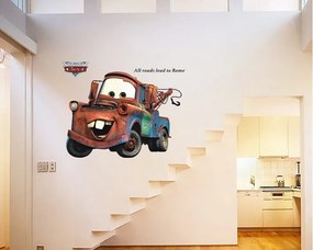 Živá Zeď Samolepka na zeď Burák Auta Cars