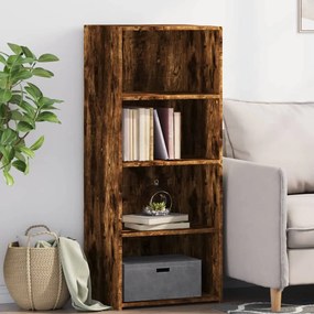 Skříň highboard kouřový dub 50 x 41 x 124 cm kompozitní dřevo