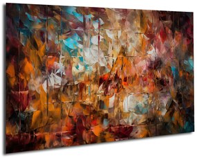 Abstraktní obraz dynamická harmonie Rozměr: 120 x 80 cm