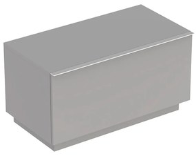 Geberit iCon - Postranní skříňka, 890x472x477 mm, platinová lesklá 840092000
