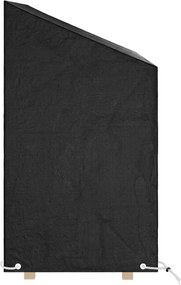 Plachty na zahradní lavice 2 ks 8 oček 130 x 70 x 70/88 cm PE 3155389