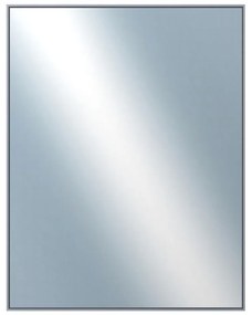 DANTIK - Zarámované zrcadlo - rozměr s rámem cca 70x90 cm z lišty Hliník platina | P02-019 (7002019)