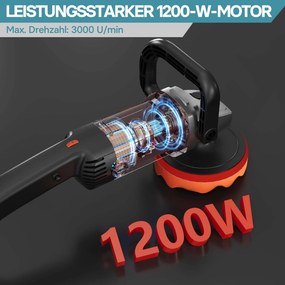 Leštička Wiltec – 1200 W, 3000 ot./min (62884)
