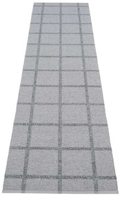 Vinylový koberec Pappelina ADA Grey/Granit Metallic velikost: 70x375cm