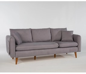Hanah Home Pohovka SOFIA šedá 215 cm