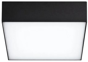 AZzardo LED stropní svítidlo Casper square IP54, 3000K Barva: Černá