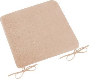 Bellatex Sedák hladký Korall micro Béžová 40x40 cm