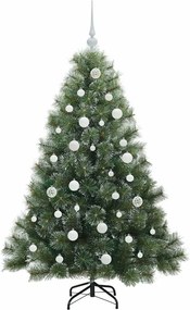 Umělý vánoční stromeček s stojanem Zelená 150 cm PE a PVC 3397838
