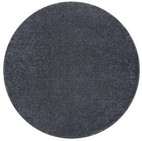 koberec kulatý SAN MIGUEL šedá 97 hladký, Jednotný jednobarevný velikost kruh 133 cm | krásné koberce cz
