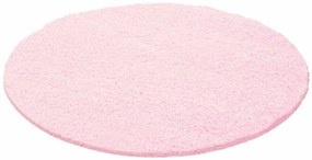 Ayyildiz Kusový koberec LIFE 1500, kulatý, Růžová Rozměr koberce: 120 cm KRUH