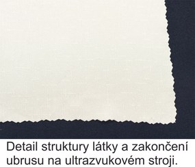 Ubrus teflonový hráškový Rozměry: průměr 140, Tvar: Kulatý