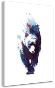 Gario Obraz na plátně Akvarelový medvěd - Robert Farkas Rozměry: 40 x 60 cm