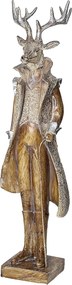 Dekorativní figurka Gentleman Deer 30x9x69 cm