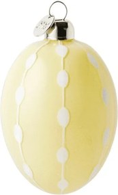 Závěsná dekorace Souvenir Easter 7,5 cm žluto-zelená