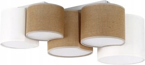 Přírodní stropní svítidlo boho do obývacího pokoje Mona Juta Tk Lighting