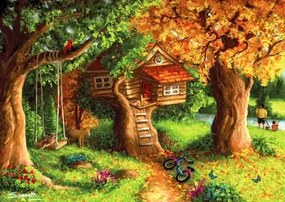 ENJOY Puzzle Domek na stromě / 1000 dílků / od 14 let