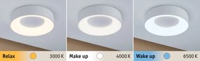 Paulmann 78946 Casca, koupelnové stropní svítidlo LED 16W White Switch, bílá, průměr 30cm, IP44