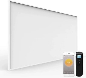 Nástěnný infrapanel ByeCold 580 W, 90 × 60 cm, WiFi, 14,5 m³