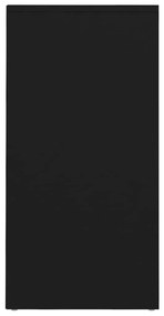 Botníky 2 ks černé 31,5 x 35 x 70 cm dřevotříska - Default Title