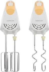 SENCOR SHM 5330-EUE3 bílá / Ruční šlehač s mísou / 500W / 5 rychlostí