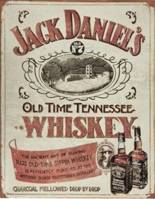 Plechová cedule Jack Daniel's Tennessee Hollow