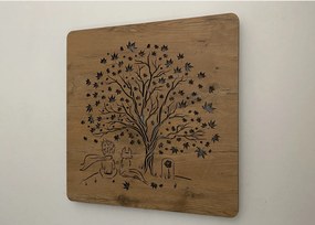 Li-Go "Malý princ" světelný obraz 230V 62x62 cm provedení povrchu: bílá