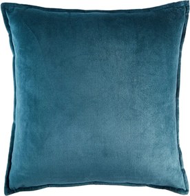 Butlers COTTON VELVET Polštář 45 x 45 cm - modrá