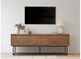 Designový TV stolek Balwina 140 cm vzor ořech