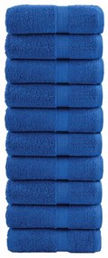 Prémiové mycí utěrky SOLUND 10 ks modré 30x30 cm 600 g/m² 137181