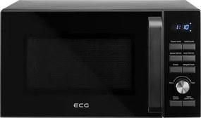 ECG MTD 2590 GBS černá / Mikrovlnná trouba s grilem / 1000 W / 25 L /