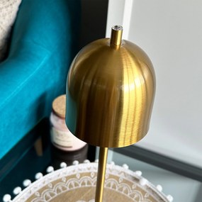 Toolight Toolight, bezdrátová noční USB lampa APP1360-T, mosazná matná, OSW-08623